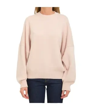 Khaite Long-sleeved Sweater - Nude
