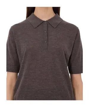 LOULOU STUDIO Short-sleeved Polo Shirt