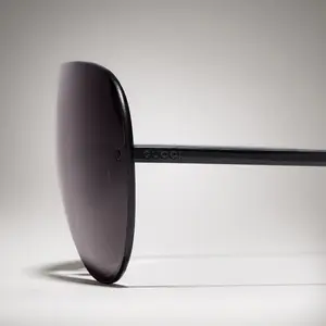 Gucci Pilot Frame Sunglasses