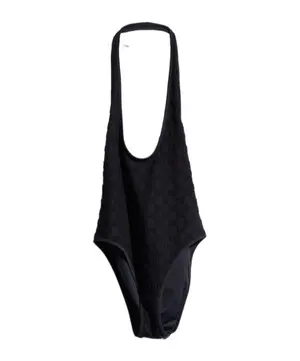 Gucci Gg Stretch Jersey Halterneck Bodysuit
