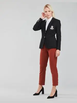 Ralph Lauren Logo Embroidered Tailored Blazer