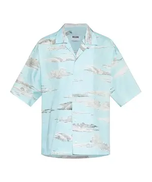 Moschino Short-sleeved Shirt - Blue