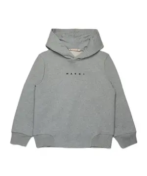 Marni Cotton Hoodie - Grey