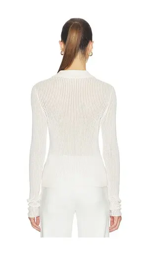 Sablyn Pyper Slim Button Up Shirt With Collar