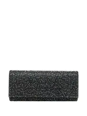TWENTY FOURHAITCH Huma Crystal-embellished Fold-over Clutch Bag