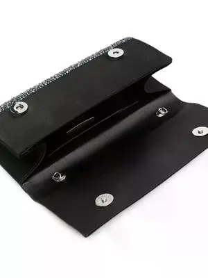 TWENTY FOURHAITCH Huma Crystal-embellished Fold-over Clutch Bag