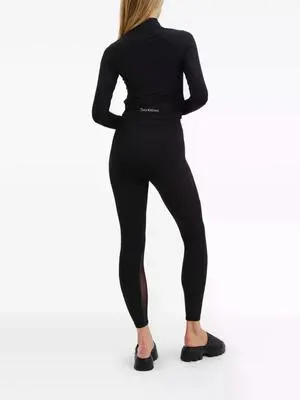 Juicy Couture Mesh-panelled Logo-print Leggings