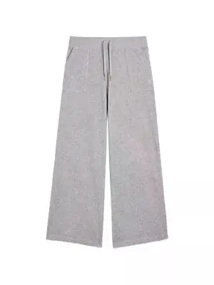 Juicy Couture Wide-leg Velour Track Pants
