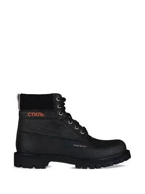 Embroidered Boots For Men