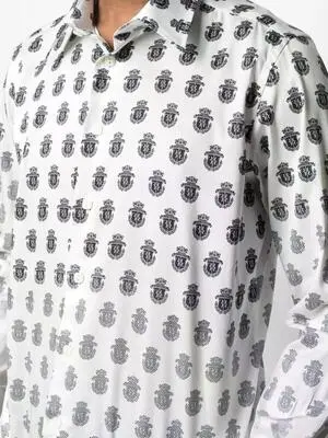 BILLIONAIRE Monogram-print Shirt