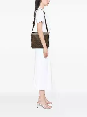 LOUIS VUITTON Damier Ebene Naviglio Crossbody Bag