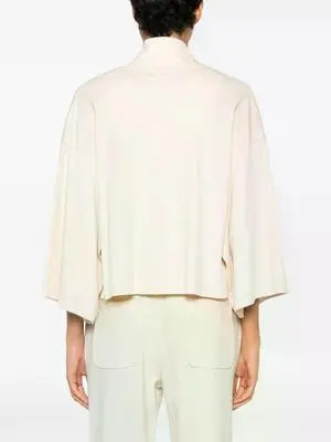 PSOPHIA V-neck Blouse With Cut-out Sleeves
