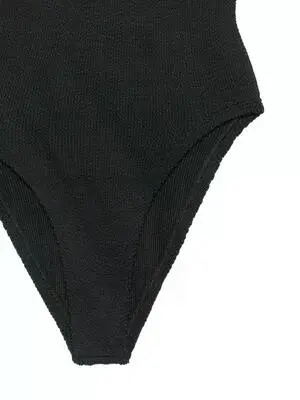 Hunza G Crinkle-effect Strapless Swimsuit