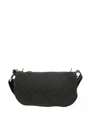 Gucci Gg Nylon Web Belt Bag - Black