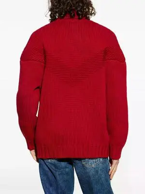 Dsquared2 Chevron Knit Roll Neck Sweater