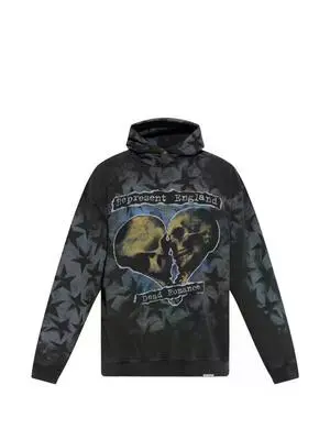 REPRESENT Graphic Print Long Sleeve Hoodie