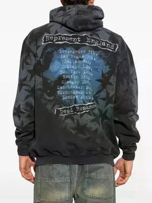 REPRESENT Graphic Print Long Sleeve Hoodie