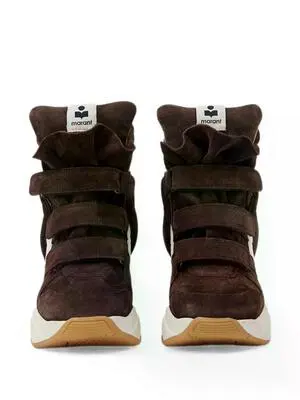 Isabel Marant Étoile Balskee Suede Sneakers - Brown