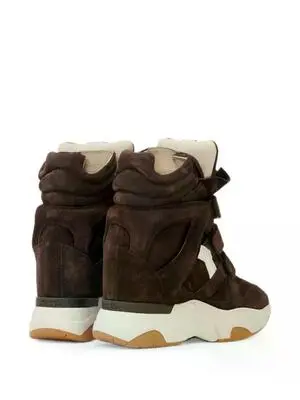 Isabel Marant Étoile Balskee Suede Sneakers - Brown