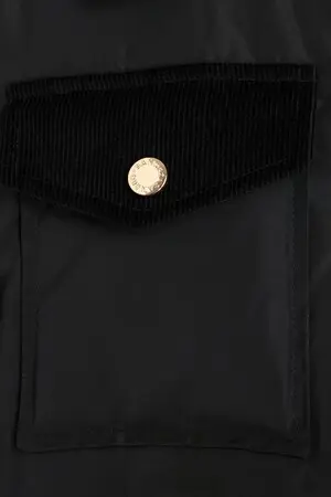 Sandro Corduroytrimmed Shell Jacket