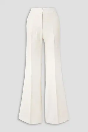 Gabriela Hearst Rhein Silkbouclé Flared Pants