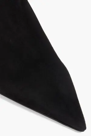 TOTEME Sharp 40 Suede Knee Boots
