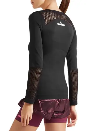 Adidas By Stella McCartney Meshpaneled Climalite Stretch Top