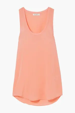 Equipment Mel Washedsilk Tank - Peach
