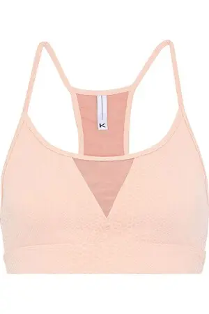 Koral Trifecta Meshpaneled Stretchjacquard Sports Bra
