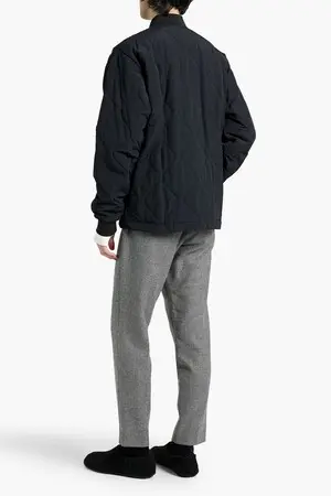 MSGM Quilted Shell Bomber Jacket