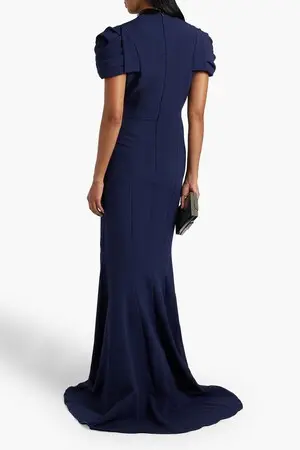 Safiyaa Logan Embellished Stretchcady Gown