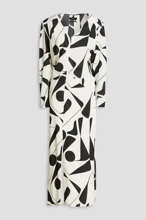 Isabel Marant Étoile Printed Lyocell Maxi Dress - Ecru