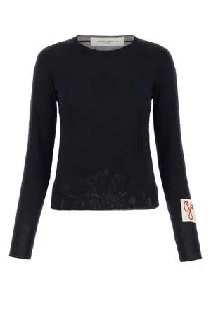 GOLDEN GOOSE Virgin Wool Pullover - Black