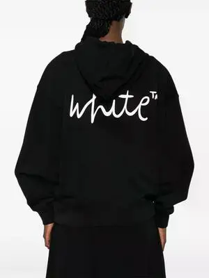 Off-White Logo-print Drawstring Hoodie