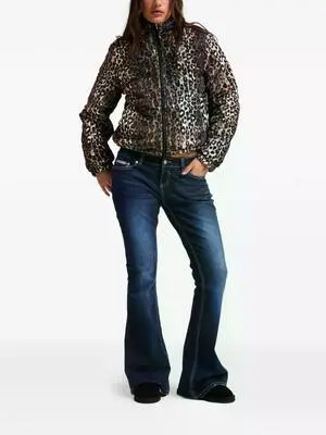 Juicy Couture Leopard Print Velour Jacket