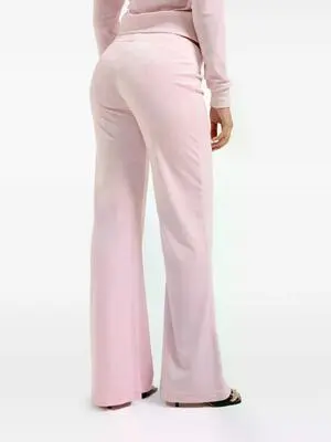 Juicy Couture Monogram Velour Track Pants