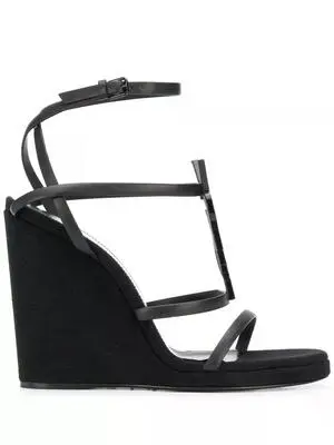 Saint Laurent Opyum Wedge Sandals