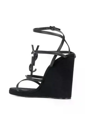 Saint Laurent Opyum Wedge Sandals