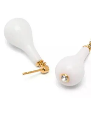 TOTEME Drop Pendant Earrings - Gold