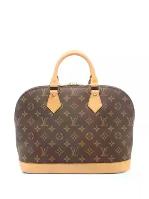 LOUIS VUITTON Alma Pm Tote Bag - Brown