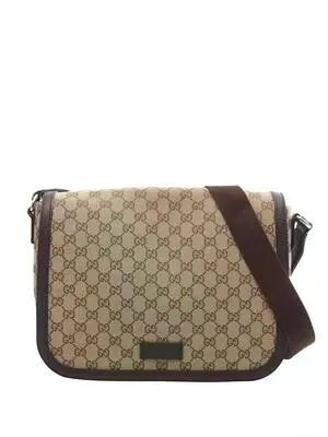 Gucci Gg Canvas Shoulder Bag - Neutrals