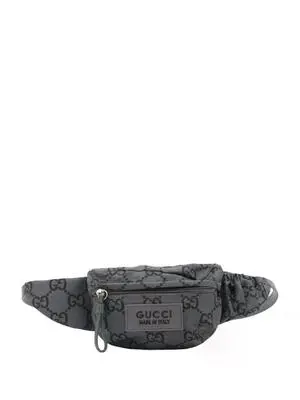 Gucci Gg Nylon Ripstop Belt Bag - Grey