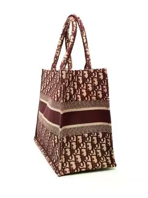 Dior Medium Embroidered Canvas Book Tote Bag