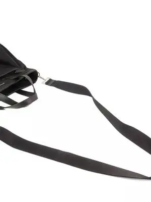 Prada Saffiano Leather Trim Shoulder Bag