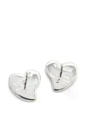 VIVIENNE WESTWOOD Orb Heart Earrings