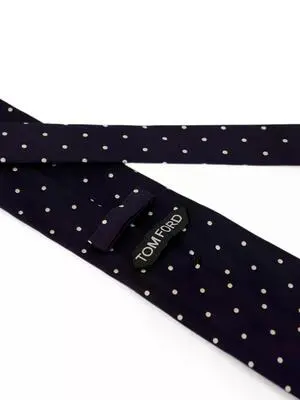 TOM FORD Polka-dot Silk Tie