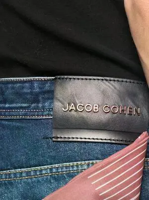 Jacob Cohen Stonewashed Straight-leg Jeans