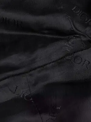 Dior Kenny Scharf Logo Embroidered Coat
