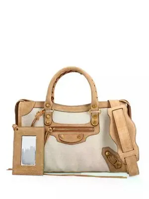 Balenciaga Small Le City Tote Bag - Neutrals