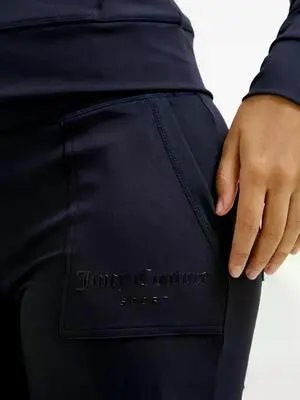 Juicy Couture Logo Embroidered Flared Track Pants